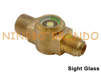 China SGI SGN Refrigeration Sight Glass For HCFC HFC ext. x int. Flare for sale