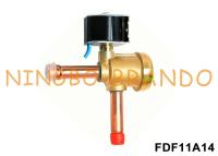 China FDF11A14 12.7mm OD SANHUA Type Solenoid Valve For Refrigerantion for sale