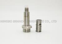 China Vacuum High Pressure Fast Operation Solenoid Stem/Vertical Grooves Embed NBR Guide Core for sale