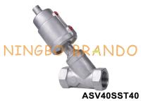 China 1-1/2'' Threaded Port DN40 Y Type Pneumatic Angle Seat Valve for sale