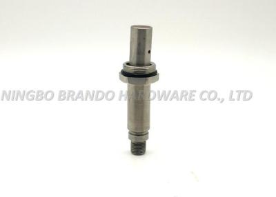 China Internal Spring FKM Movable Core/Silvery White 2/2 Way Type Solenoid Stem for sale
