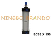 China Airtac Type SC63x150 Tie-Rod Air Cylinder 63mm Bore 150mm Stroke for sale