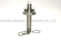 China Thread Connection Solenoid Stem Stainless Steel Pentagon Seat With Interior Spring for sale