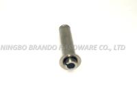 China Circular Seat Solenoid Stem Cylindrical Movable Core For Pneumatic Equipment for sale