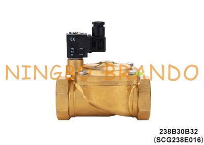 China SCG238E016 1-1/4'' ASCO Type Water Brass Solenoid Valve 24VDC 110VAC 220VAC for sale