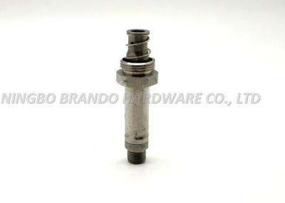 China Thread Connection Silvery Solenoid Stem High Precision With External Spring for sale