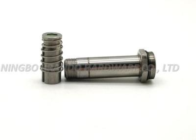 China High Precision Solenoid Valve Parts Pentagon Seat Thread Connection Armature for sale