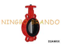 China Headless Wafer Type Butterfly Valve With Soft Back Seat DN50 to DN600 for sale