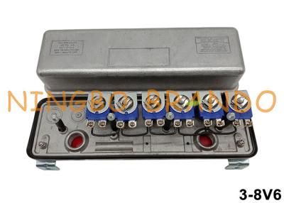 China 3-8V6 Goyen Type Solenoid Pilot Valve Enclosure 3-8V6000-330 3-8V6000-336 for sale