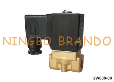 China 2W030-08 Airtac Type Brass Solenoid Valve For Water Air 1/4'' 220V 110V 24V for sale