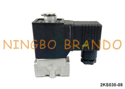 China 2KS030-08 Airtac Type Normally Open Stainless Steel Solenoid Valve 24V 110V 220V for sale