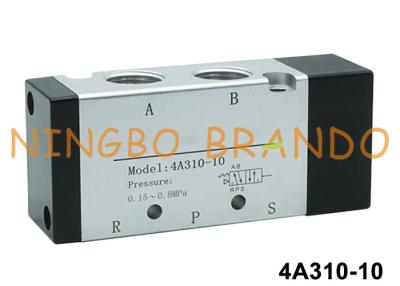 China Airtac Type 4A310-10 5/2 Way Pneumatic Air Pilot Valve With Aluminum Alloy Body for sale