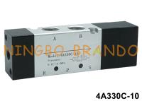 China AirTac Type 4A330C-10 5 Way 3 Position Pneumatic Air Pilot Valve 3/8'' for sale