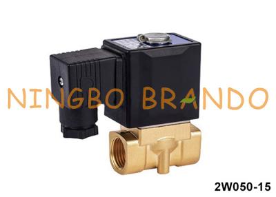 China 2W050-15 1/2'' AIRTAC Type Brass Solenoid Valve 2 Way 24V 110V 220V for sale