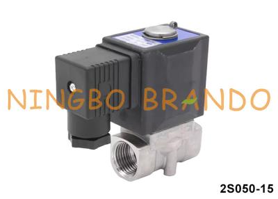 China 2S050-15 1/2'' Airtac Type Solenoid Valve Stainless Steel 304 220V 110V 24V for sale