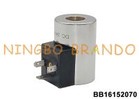 China 16mm Hole 52mm Height Hydraulic Solenoid Valve Coil 33W 12V 24V for sale