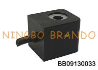China CNOMO Type Pneumatic Solenoid Valve Coil With Cable Wire 9mm Hole Diameter 13VA 10W for sale