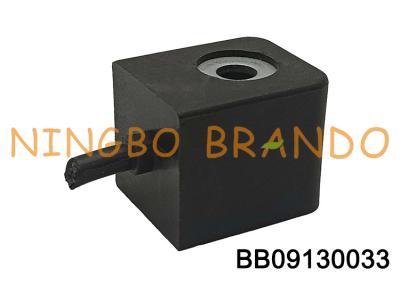 China CNOMO Type Pneumatic Solenoid Valve Coil With Cable Wire 9mm Hole Diameter 13VA 10W for sale