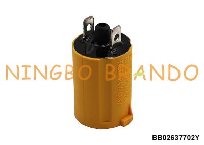 China 85277280 Yellow Solenoid Coil For DELAVAL Milking Pulsator Parts 24V 2.7W for sale