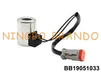China 12V 24V Pilot Safety Lock Valve Coil For XE60/75/80/135/150/200/215/230 Excavator for sale
