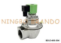 China 1.5'' Stainless Steel Diaphragm Pulse Valve For Dust Collector 220V 110V 24V for sale