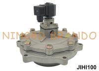 China JOIL Type JIHI100 4'' Pulse Jet Diaphragm Valve 3'' 24VDC 110VAC 220VAC for sale