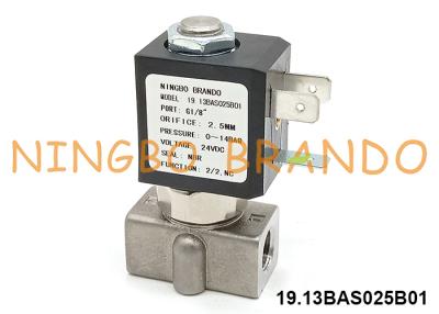 China 2 Way NC 30 bar Stainless Steel Solenoid Valve 1/8'' 1/4'' 220V 110V 24V 12V for sale