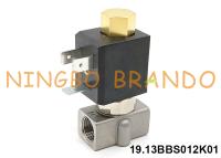 China 1/8'' 1/4'' 2 Way Normally Open Stainless Steel Solenoid Valve 30bar for sale