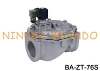 China 3'' Straight Through Pulse Jet Solenoid Valve for Dust Collector 24V 110V 220V for sale