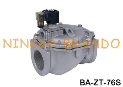 China 3'' Straight Through Pulse Jet Solenoid Valve for Dust Collector 24V 110V 220V for sale