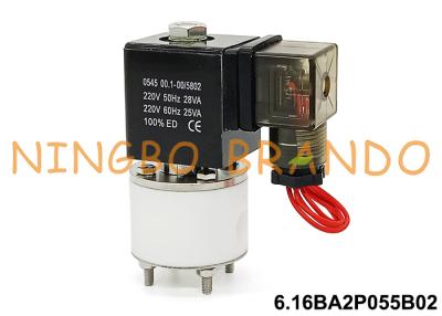 China 1/4'' PTFE Body Acid Alkali Anti Corrosion Solenoid Valve 24V 220V for sale