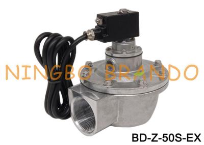 China 2'' Inch Explosion-Proof Pulse Jet Valve For Dust Collector DN50 220V 110V 24V for sale