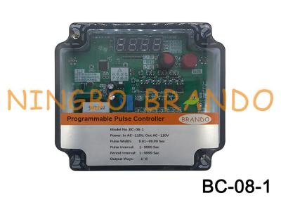 China 8 Lines Dust Collector Sequential Timer Controller 110VAC Input 1110VAC Output for sale