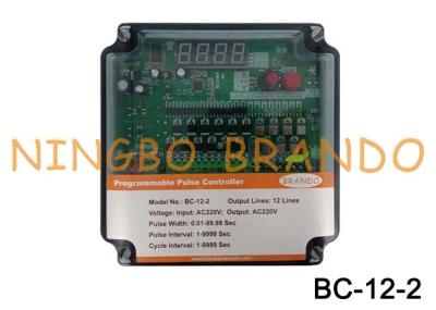 China 12 Lines Dust Collector Sequential Timer Controller 220VAC Input 220VAC Output for sale