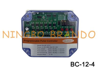 China 12 Lines Bag Filter Pulse Sequence Controller 24VDC Input 24VDC Output for sale