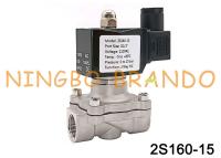 China 2S160-15 1/2 Inch 2/2 Way Stainless Steel Diaphragm Valve for sale