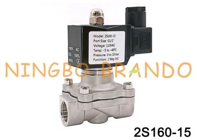 China 2S160-15 1/2 Inch 2/2 Way Stainless Steel Diaphragm Valve for sale