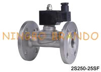 China 2S250-25 SUWF-25 F1'' 2/2 Way Stainless Steel Flange Solenoid Valve for sale