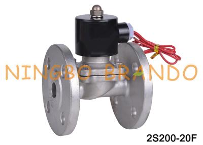 China DN20 Flange 2S200-20 2 Way NC Stainless Steel Solenoid Valve for sale