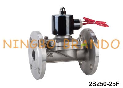China DN25 Flange 2S250-25 2/2 NC Stainless Steel Solenoid Valve for sale