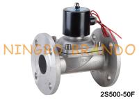 China DN50 Flange 2S500-50 2/2 Way NC Stainless Steel Solenoid Valve for sale