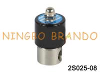 China Stainless Steel Water Electric Solenoid Valve 2S025-08 1/4'' for sale