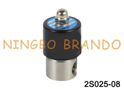 China Stainless Steel Water Electric Solenoid Valve 2S025-08 1/4'' for sale