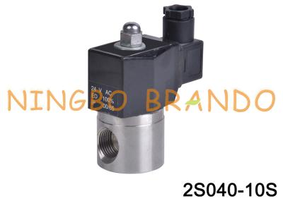 China G3/8'' 2S040-10 Stainless Steel Solenoid Valve 2 Way Normally Closed for sale