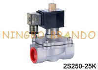 China 1 inch Normally Open 110VAC 220VVAC Stainless Steel Solenoid Valve for sale