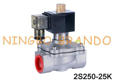 China 1 inch Normally Open 110VAC 220VVAC Stainless Steel Solenoid Valve for sale