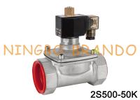 China 2 inch Stainless Steel Normally Open Solenoid Valve 220V 12V 24V for sale