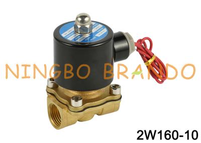 China 3/8'' 2W160-10 Brass 2-Way Normally Closed Solenoid Valve for sale