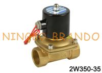 China 2W350-35 1 1/4 Inch Water Solenoid Valves 2 Way Normally Closed for sale