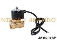 China 1/2'' Brass Waterproof Solenoid Valve for Music Water Fountain 24V 110V 220V for sale